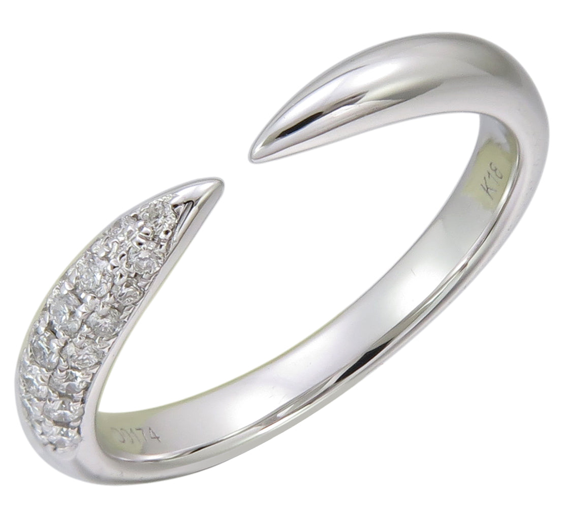 Triple Row Diamond Claw Ring – HANIKEN JEWELERS NEW-YORK